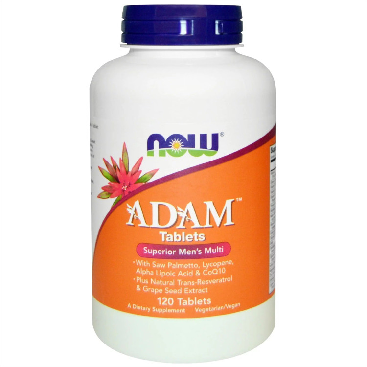 Купить Витамины NOW ADAM Mens Multivitamin (120таб.) по цене 4 150 руб ...